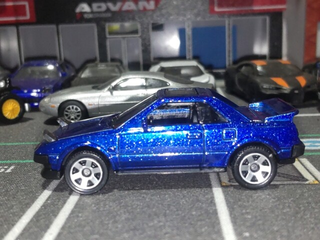 1984 TOYOTA MR2 [AW11] / Strong Blue Metallic《MATCHBOX》 : 1/64 STYLE MY ...