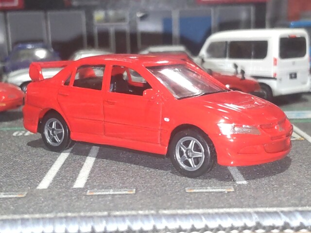 MITSUBISHI LANCER EVOLUTION Ⅷ CT9A / Red Solid《WELLY》Scale:1/60トイザらス ...