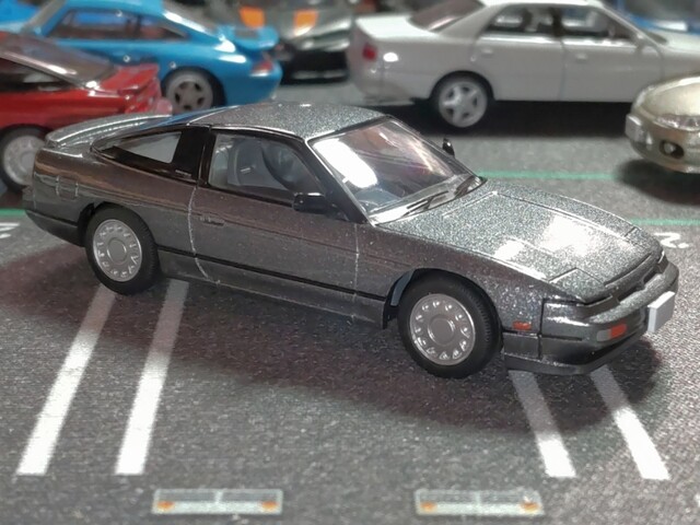 NISSAN 180SX TYPE-Ⅱ Special Selection (RS13)1989 / Dark Gray [TOMICA ...