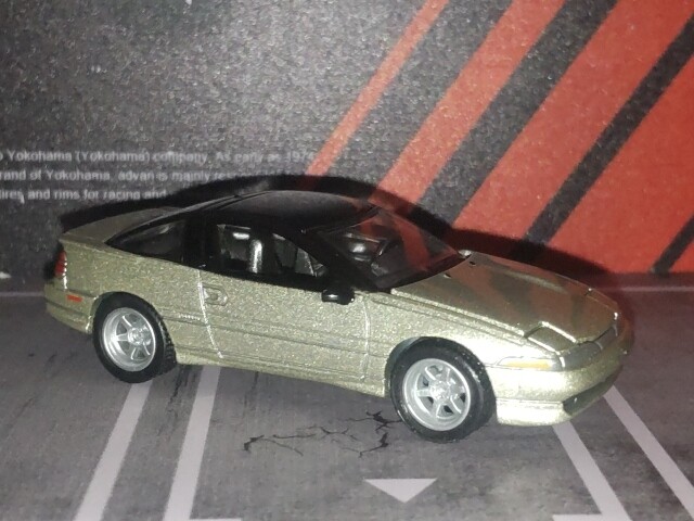 1990 MITSUBISHI ECLIPSE GSX [D27A] # LaSalle Silver《Auto World》初代 エクリプス ...