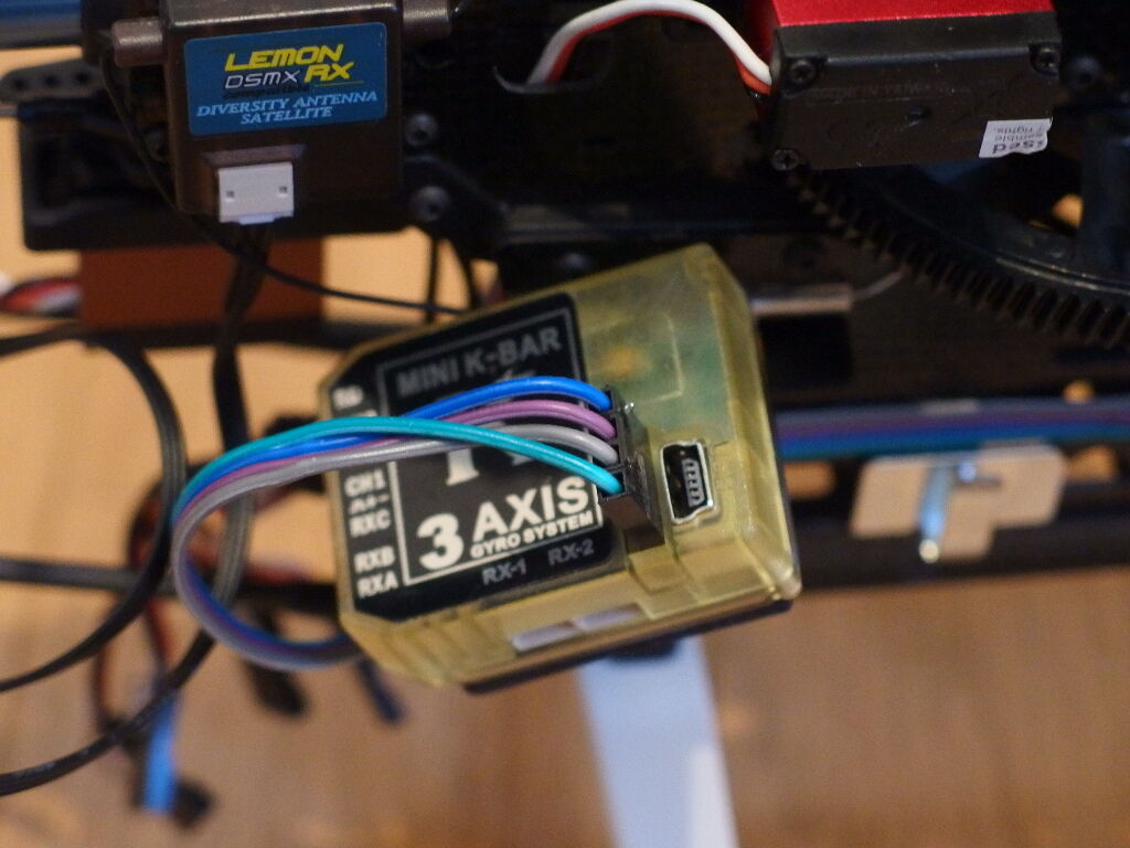 K-Bar ジャイロ搭載（T-rex450DFC） : slackly187のblog