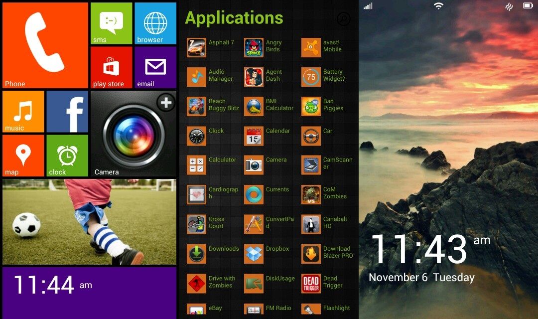 WindowsPhone 8風ホームアプリ 「Launcher 8」がスゴイ！ | SmartAll(スマータル)