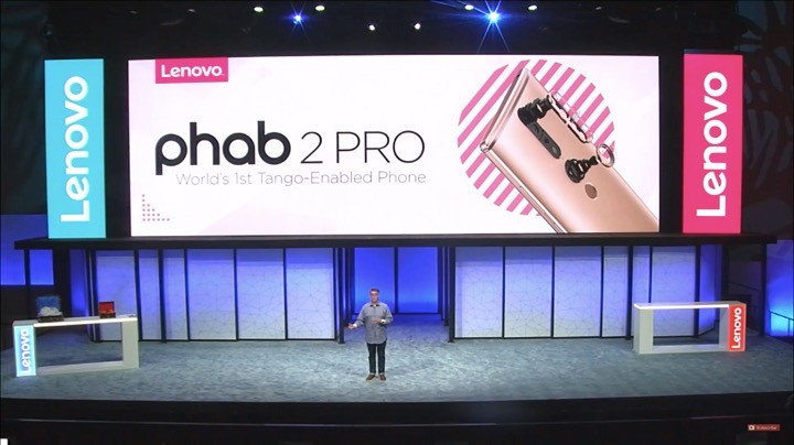 Lenovo、Googleの奥行き計測による3Dマッピングカメラ「Project Tango」に世界初対応したスマホ「PHAB2 Pro」を発表！海外では9月発売で、約5.3万円に ...