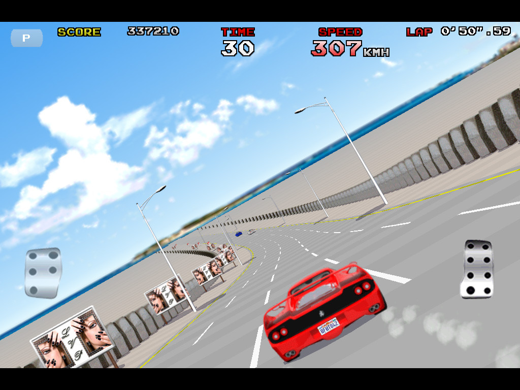 全開でコーナリングする爽快ドライブゲーム！「Final Freeway」【iPhoneアプリ】 - ライブドアニュース