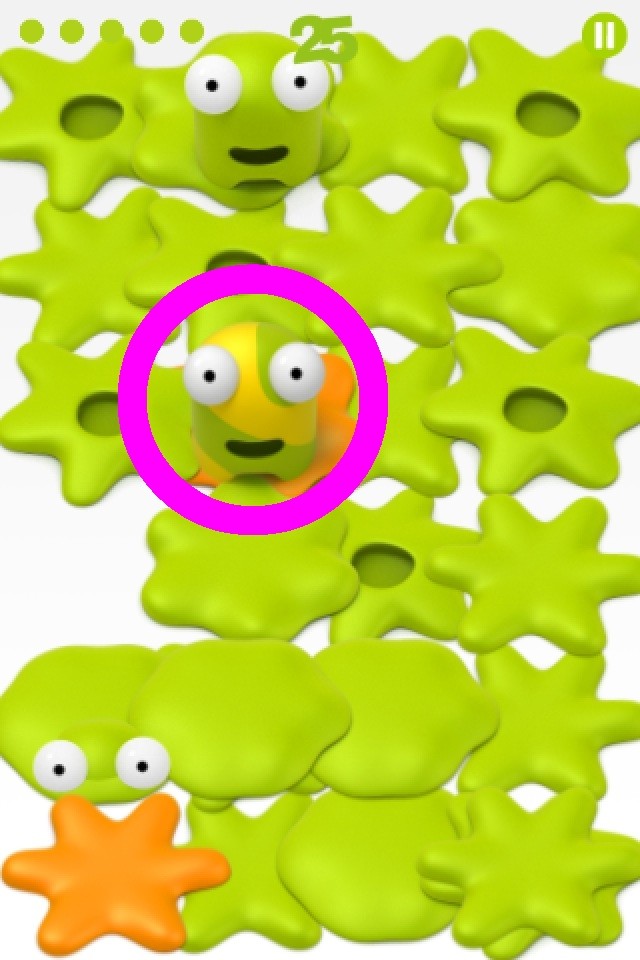 アメーバーのようなGuglをタップして潰そう！キモかわいいちょっと変わったもぐらたたき「Smack That Gugl」【iPhoneアプリ ...