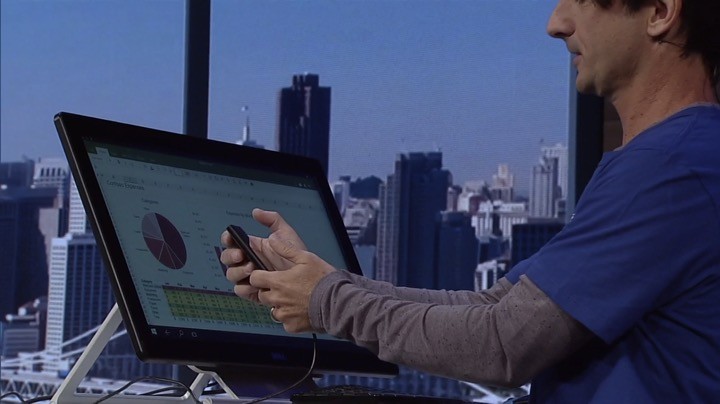 Microsoft、Windows 10 for Phone搭載スマホにBluetoothキーボード・マウスやHDMIディスプレイを接続して ...