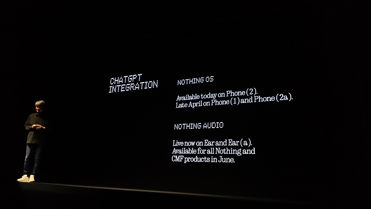 Nothing Technologyが日本で「NOTHING@TOKYO」を開催！最新のワイヤレスイヤホン「Ear・Ear (a)」を発表 ...