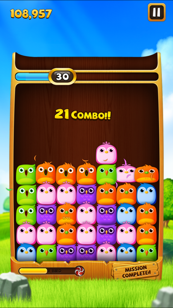 見た目にも楽しいスピード感あるブロックゲーム！「LINE Birzzle Friends」【iPhoneアプリ】【Androidアプリ ...