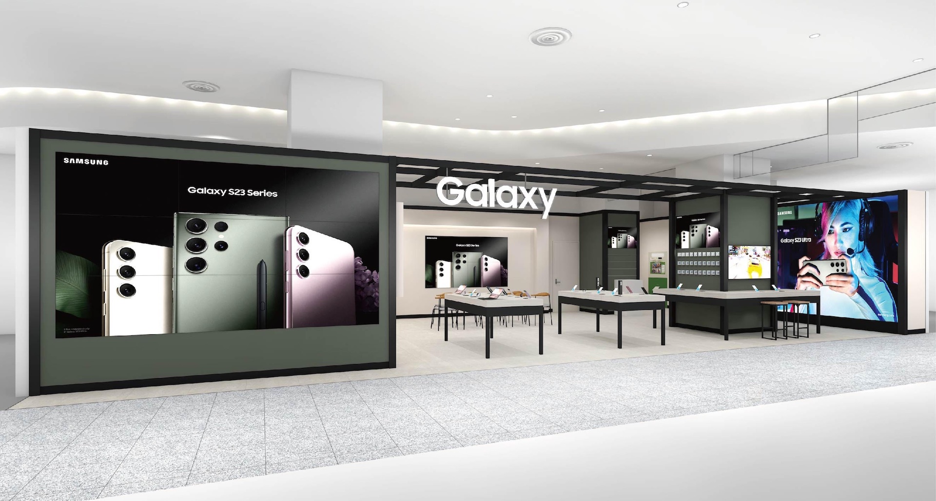 最新スマホ「Galaxy S23」シリーズなどを体験できる「Galaxy Pop-up Studio」や「Galaxy Studio ...