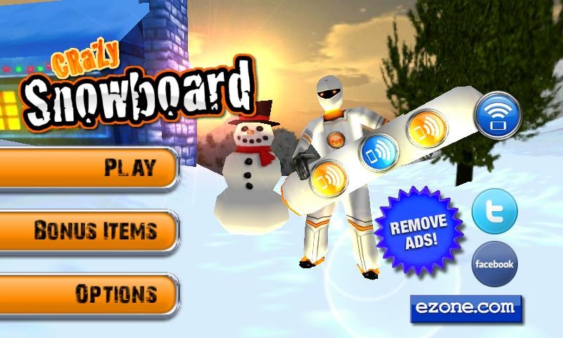 1080°を決めろ！？3Dスノーボードゲーム「Crazy Snowboard」【Androidアプリ】 - S-MAX