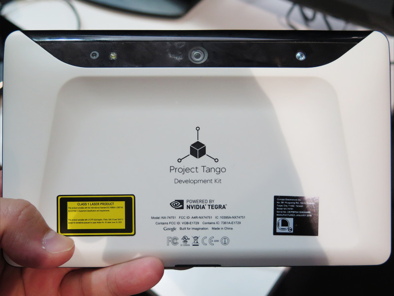 東京ゲームショウ2015：Google、日本未発売の「Project Tango」開発キット端末やGoogle Cloud Platform ...