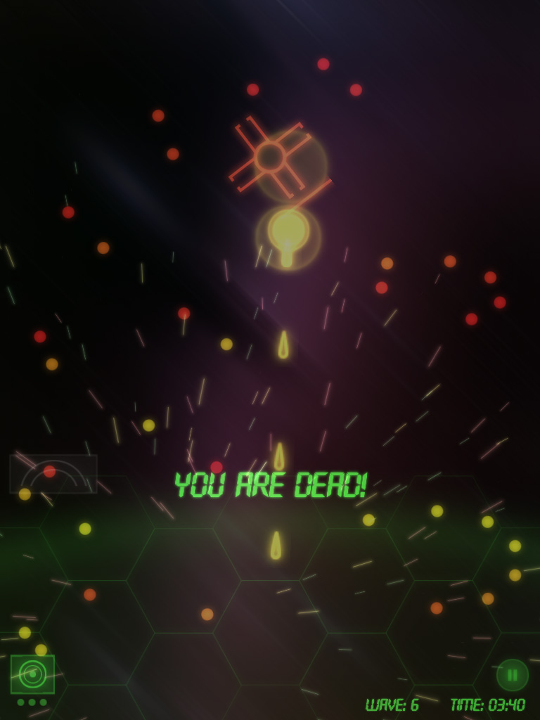 美しいネオンの煌めきスペースバトルシューティング「Neon Battle HD」【iPhoneアプリ】【iPadアプリ】 - S-MAX