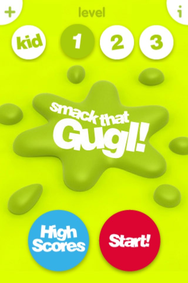 アメーバーのようなGuglをタップして潰そう！キモかわいいちょっと変わったもぐらたたき「Smack That Gugl」【iPhoneアプリ ...