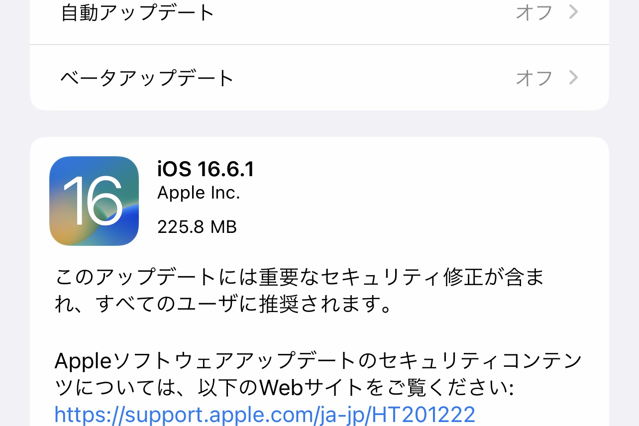 AppleがiPhoneやiPadなど向け最新プラットフォーム「iOS 16.6.1」と「iPadOS 16.6.1」を提供開始！Wallet ...