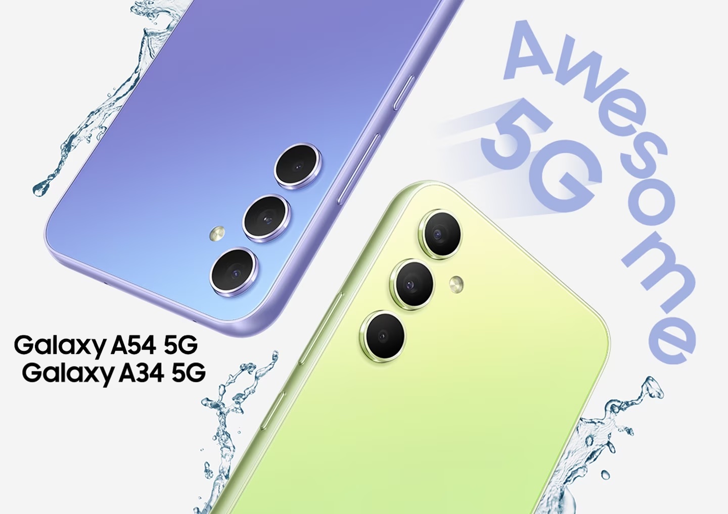 Samsung、ミッドレンジスマホ「Galaxy A54 5G」と「Galaxy A34 5G」を発表！A54は日本でもNTTドコモやau・UQから発売へ - ライブドアニュース