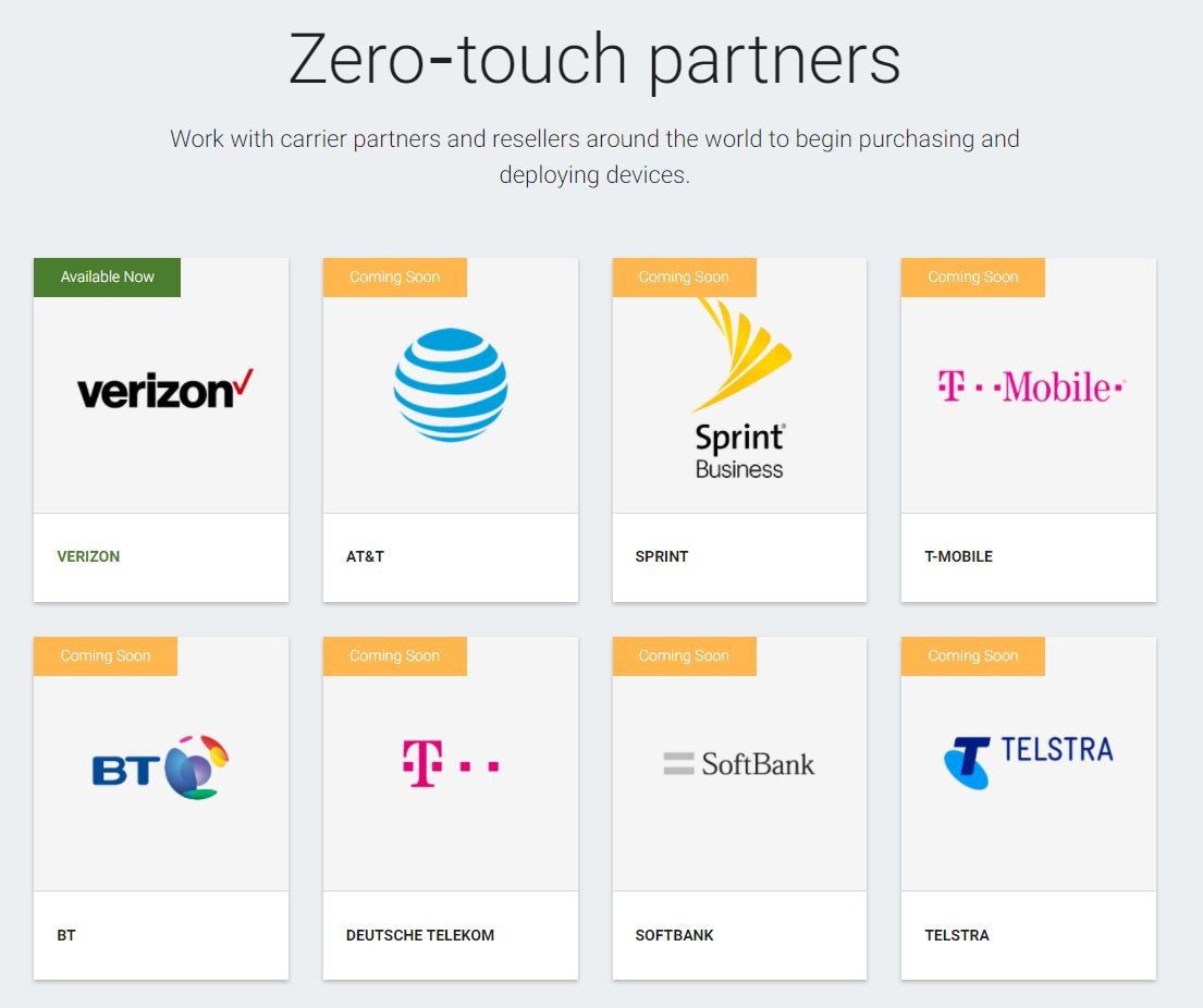 Googleが自動で簡単にAndroidの大量導入を行えるエンタープライズ向け新機能「Zero-touch enrollment」を発表 ...