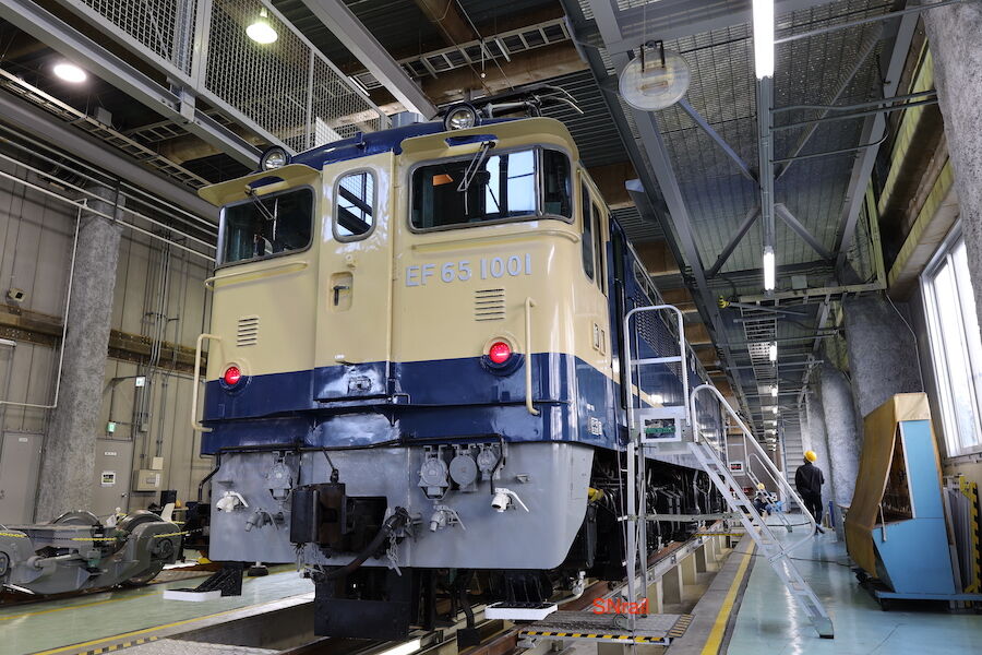 念願の撮影会！秘蔵のEF65に会いに行った話 : SN総合車両所のブログ