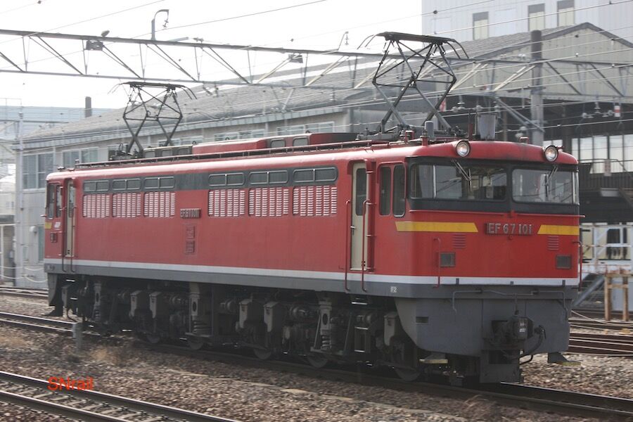 在籍車両紹介11 EF67-101~105 : SN総合車両所のブログ