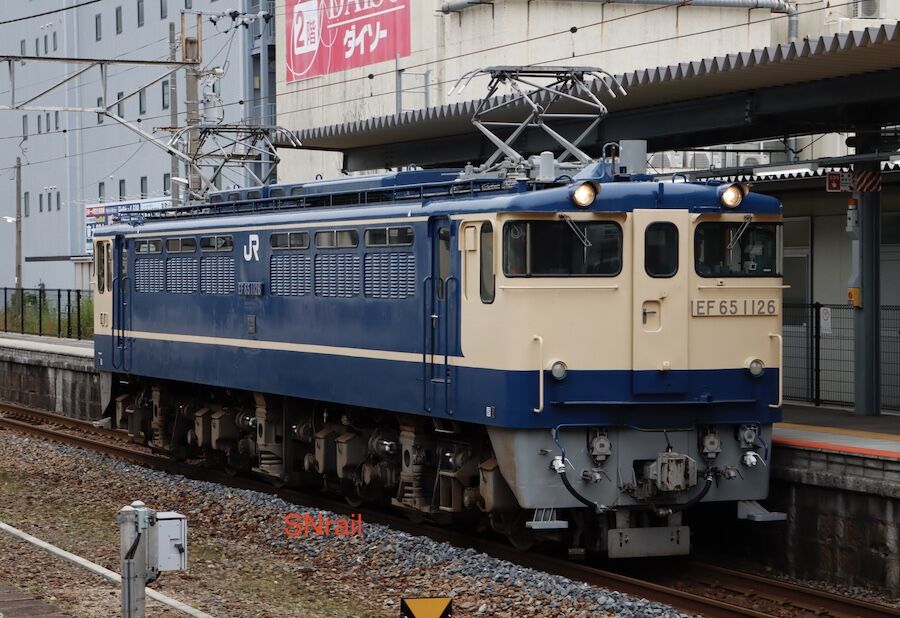 EF65単機回送を撮影した話 : SN総合車両所のブログ