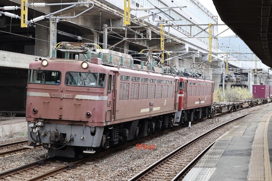 EF81+ED76の貨物がアツい！ : SN総合車両所のブログ