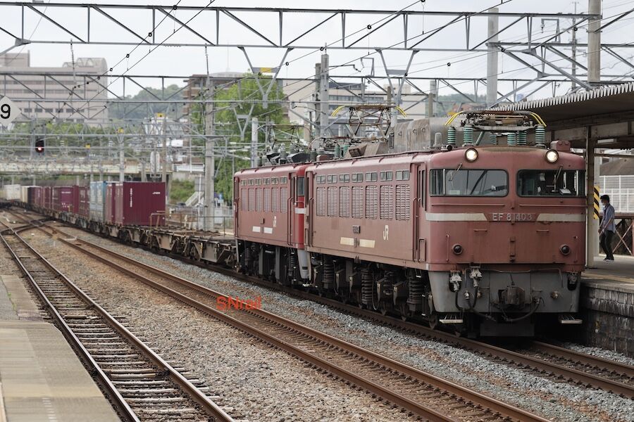 EF81+ED76の貨物がアツい！ : SN総合車両所のブログ