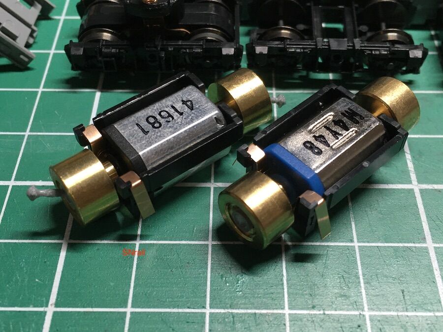 TOMIX EF65 M-13モーターへの換装 : SN総合車両所のブログ