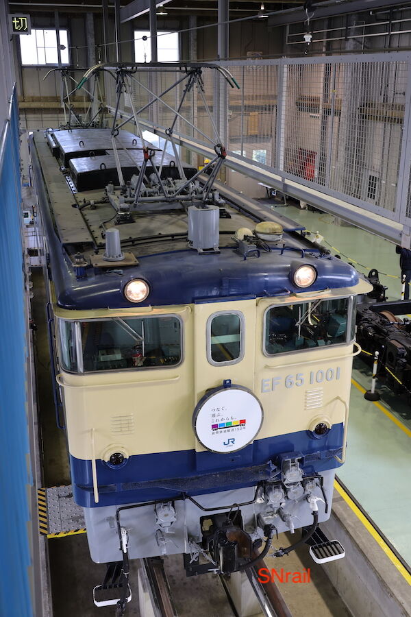 念願の撮影会！秘蔵のEF65に会いに行った話 : SN総合車両所のブログ