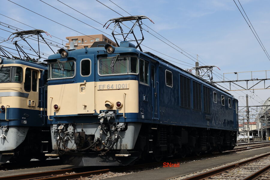 待ちに待ったEF64-1001&EF65-501撮影会!! : SN総合車両所のブログ