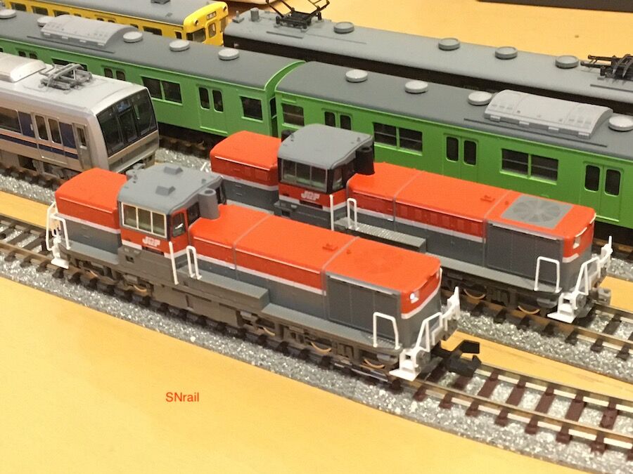 TOMIX 2244 DE10新更新車のプチレビュー＆整備 : SN総合車両所のブログ