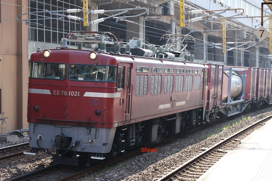 JR貨物 ED76・EF81を満喫！（2024春/朝の小倉駅） : SN総合車両所のブログ