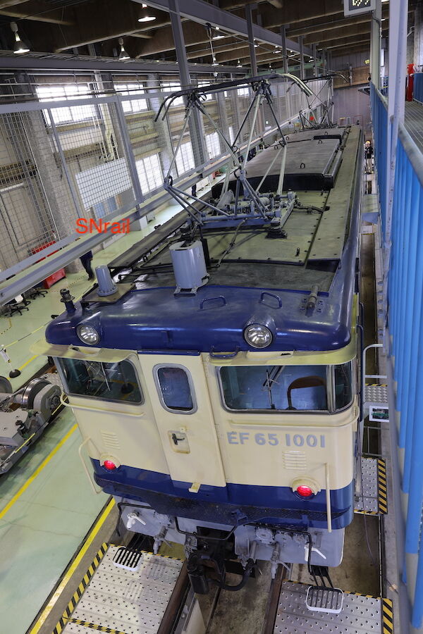 念願の撮影会！秘蔵のEF65に会いに行った話 : SN総合車両所のブログ