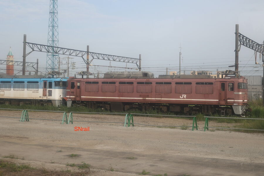 EF81+ED76の重連貨物を再び撮りに行く その1 : SN総合車両所のブログ