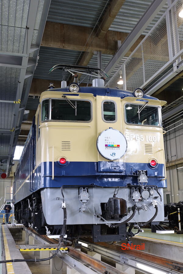 念願の撮影会！秘蔵のEF65に会いに行った話 : SN総合車両所のブログ