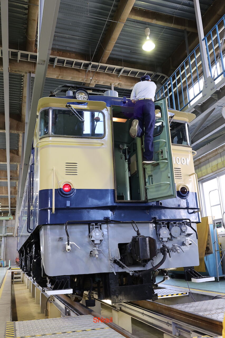 念願の撮影会！秘蔵のEF65に会いに行った話 : SN総合車両所のブログ