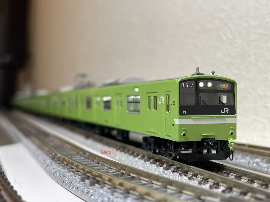 TOMIX 201系(JR西日本30N更新車・ウグイス) 入線整備! その2 TOMIX 201系(JR西日本30N更新車・ウグイス) 入線整備! その2