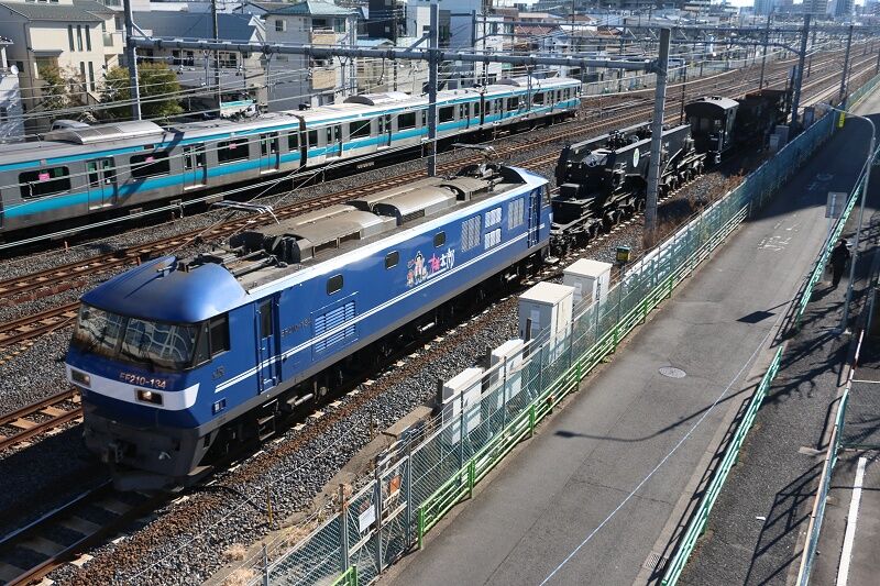 1/30…配8593レ～EF210-134 : スノ・ブロ2…2019/06/04 Re:Start!!