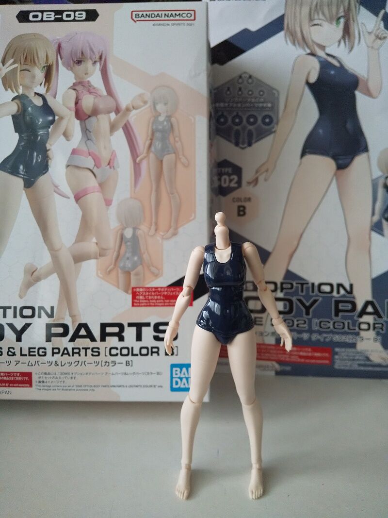 BANDAI：30MS…OPTION BODY PARTS TYPE S02[B]＜2＞･ARM & LEG PARTS[B]＜2＞ : スノ・ブロ2…2019/06/04 Re:Start!!