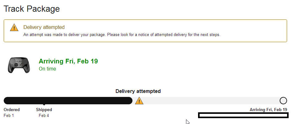 amazon.comで個人輸入してトラッキングしたら「Delivery attempted」 : snwkyk blog