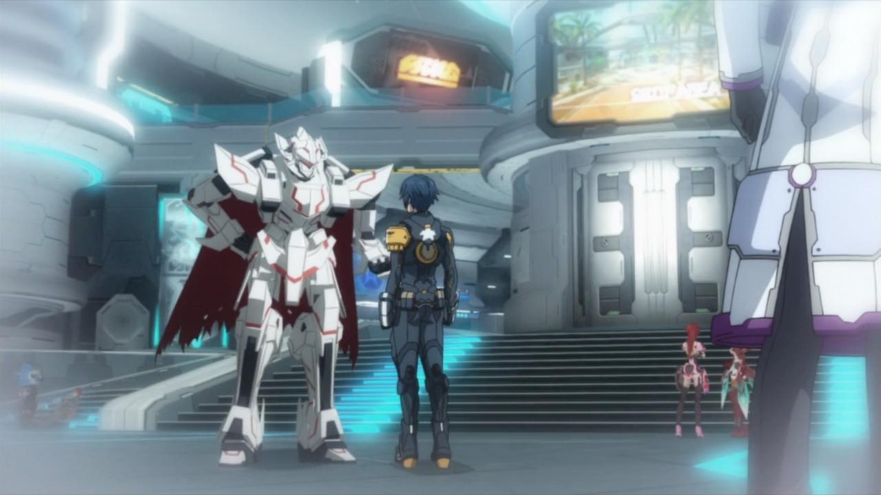 【PSO2 THE ANIMATION】第2話「孤高の戦士」感想まとめ：クーナのライブやロックベア登場！イツキを観察する謎の美少女転校生の正体 ...