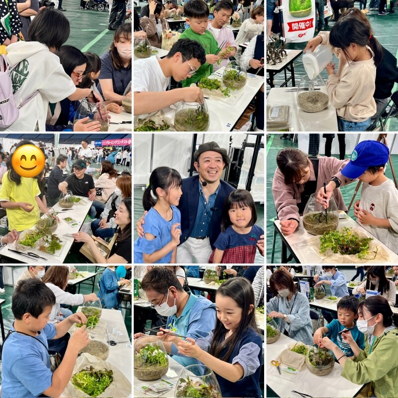 『GEX MeGreen グラスアクアリウム WS』開催報告 : SONOアクアプランツファーム水草･海藻情報局