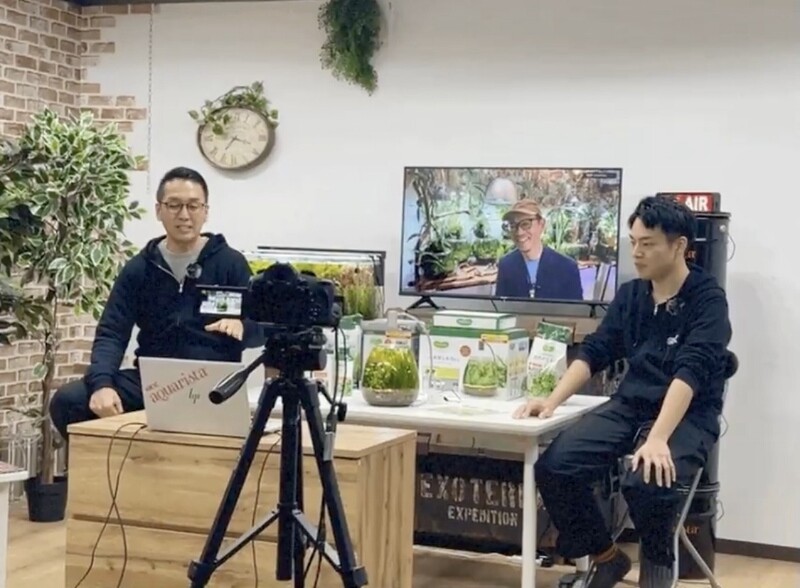 GEXさんとのLIVE「MeGreen－メソッドの世界」 : SONOアクアプランツファーム水草･海藻情報局