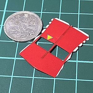 ランボルギーニ イオタ(SHINYA papercraft.)(A4→A6)#02 : soone707 - ペーパークラフト日記
