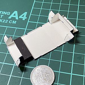 ランボルギーニ イオタ(SHINYA papercraft.)(A4→A6)#09 : soone707 - ペーパークラフト日記