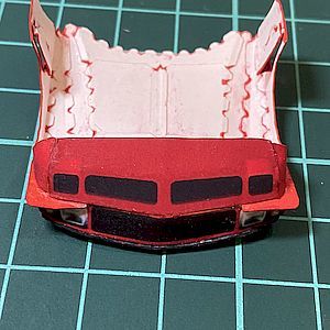 ランボルギーニ イオタ(SHINYA papercraft.)(A4→A6)#05 : soone707 - ペーパークラフト日記