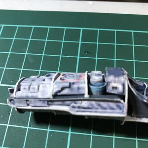 Colonial Viper mk2(uhu02 ペーパークラフト)#04 : soone707 - ペーパークラフト日記