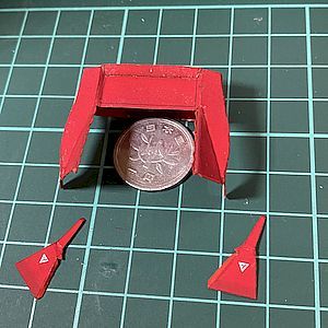 ランボルギーニ イオタ(SHINYA papercraft.)(A4→A6)#07 : soone707 - ペーパークラフト日記