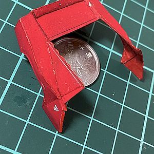 ランボルギーニ イオタ(SHINYA papercraft.)(A4→A6)#07 : soone707 - ペーパークラフト日記