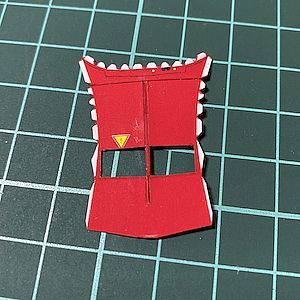 ランボルギーニ イオタ(SHINYA papercraft.)(A4→A6)#03 : soone707 - ペーパークラフト日記