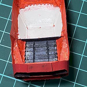 ランボルギーニ イオタ(SHINYA papercraft.)(A4→A6)#08 : soone707 - ペーパークラフト日記