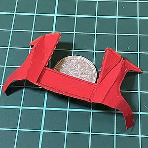 ランボルギーニ イオタ(SHINYA papercraft.)(A4→A6)#06 : soone707 - ペーパークラフト日記